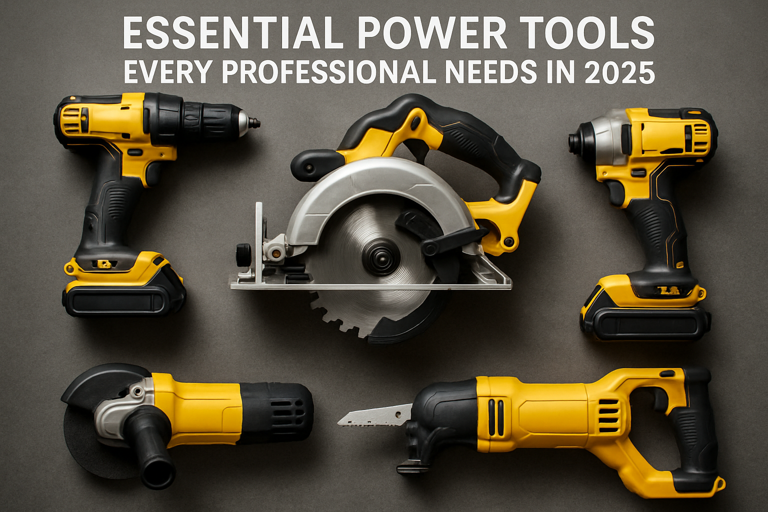 Essential Power Tools Every Professional Needs in 2025: Upgrade Now – NEXA